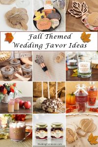 Fall Season Wedding Favors – Elegant Wedding Ideas