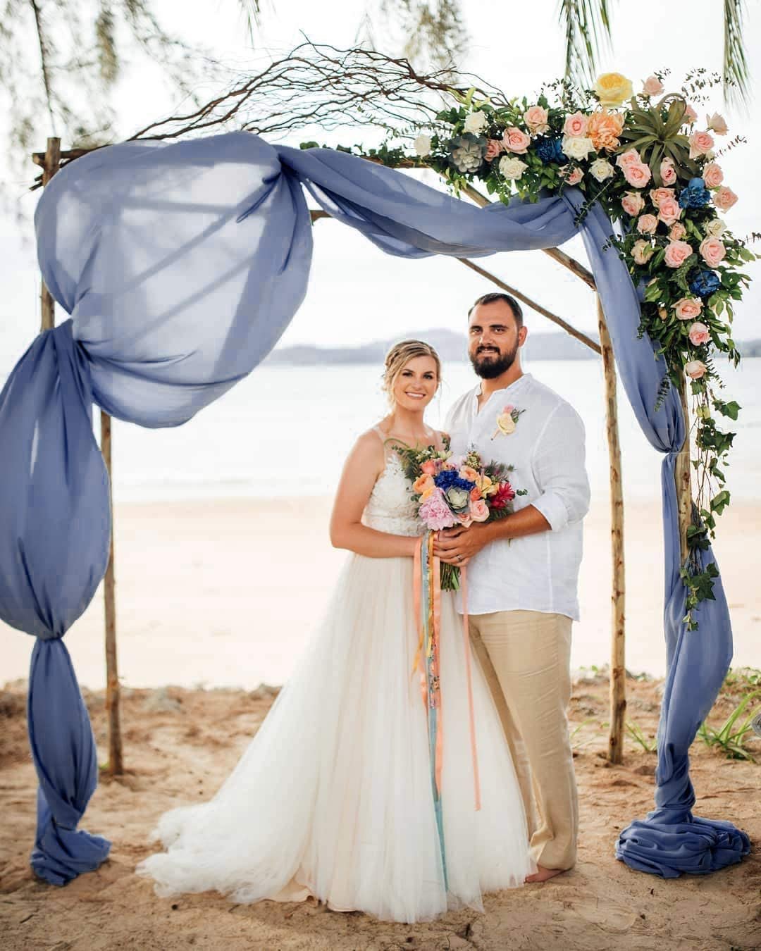 Dusty Blue French Country Inspired Wedding – Elegant Wedding Ideas