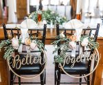 Decorative Wedding Chair Signs – Elegant Wedding Ideas