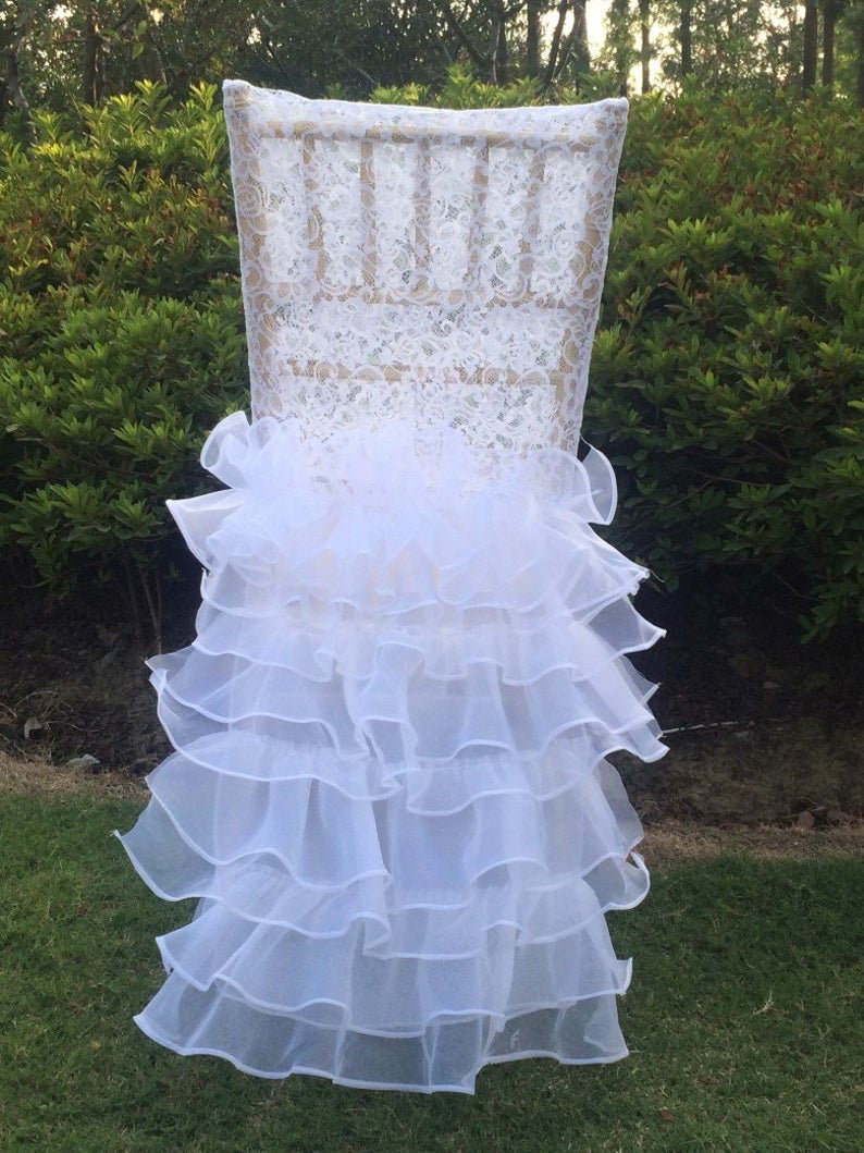 Exquisite Wedding Chair Cover Decor Ideas – Elegant Wedding Ideas