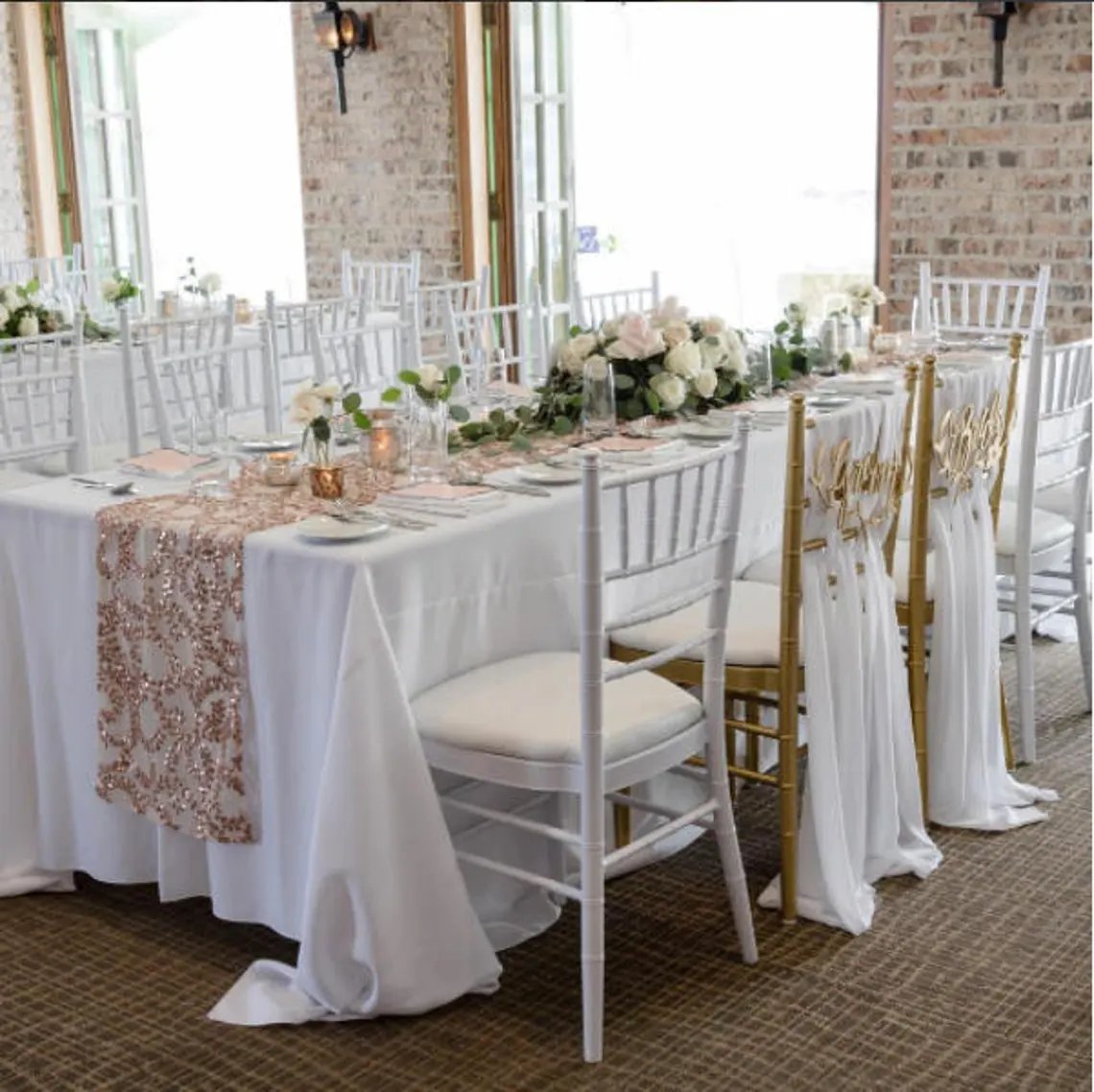 Glamorous Rose Gold Wedding Decor – Elegant Wedding Ideas