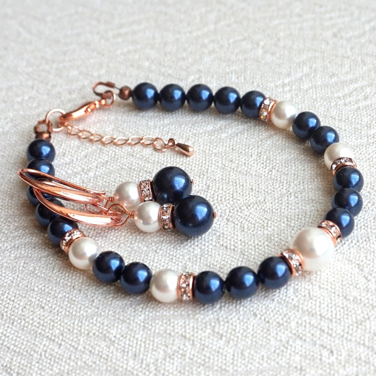 Navy Blue & Rose Gold Wedding – Elegant Wedding Ideas