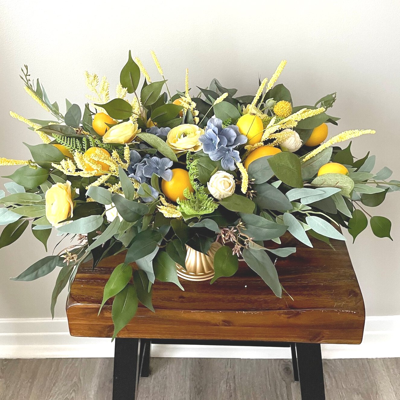 Amalfi Blue Tiles & Lemons Bridal Shower – Elegant Wedding Ideas