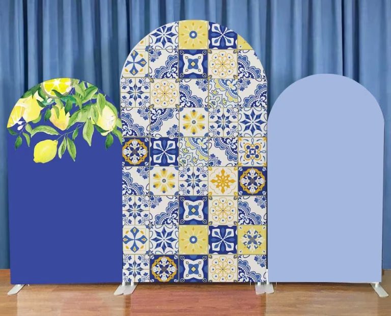 Amalfi Blue Tiles & Lemons Bridal Shower – Elegant Wedding Ideas