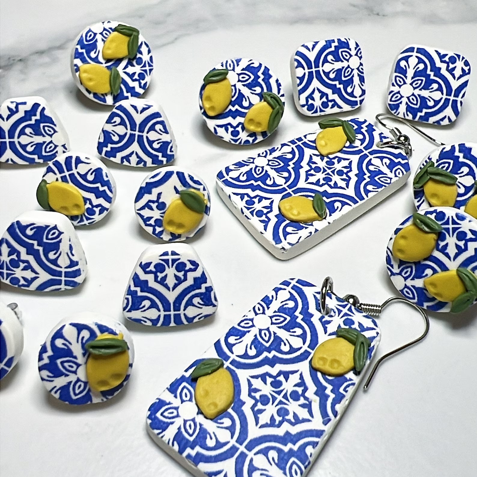 Amalfi Blue Tiles & Lemons Bridal Shower – Elegant Wedding Ideas