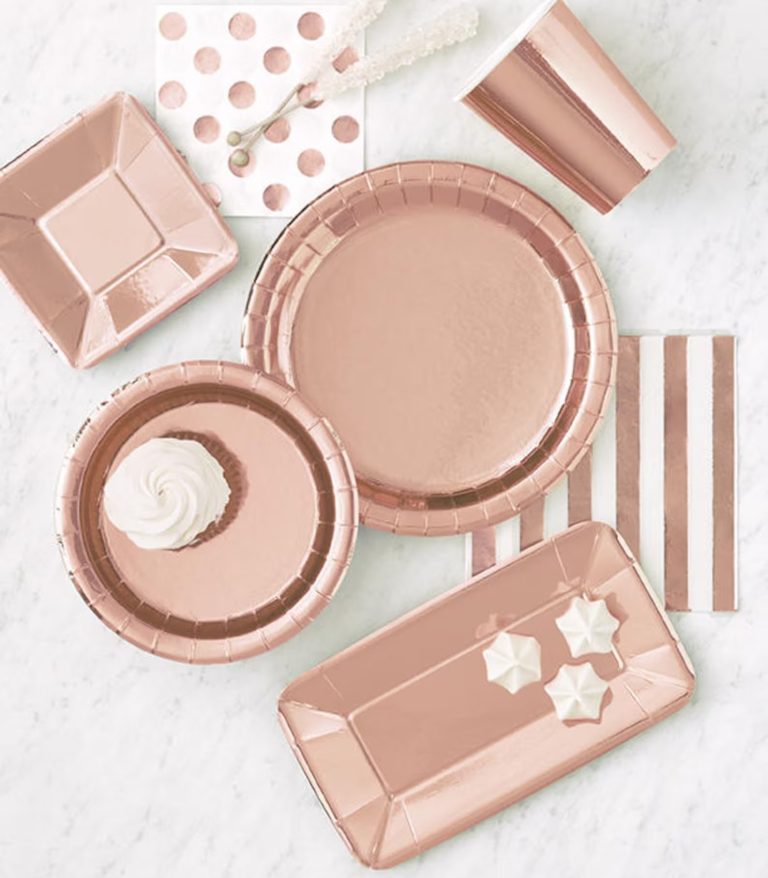 Rose Gold Bridal Shower Decor – Elegant Wedding Ideas