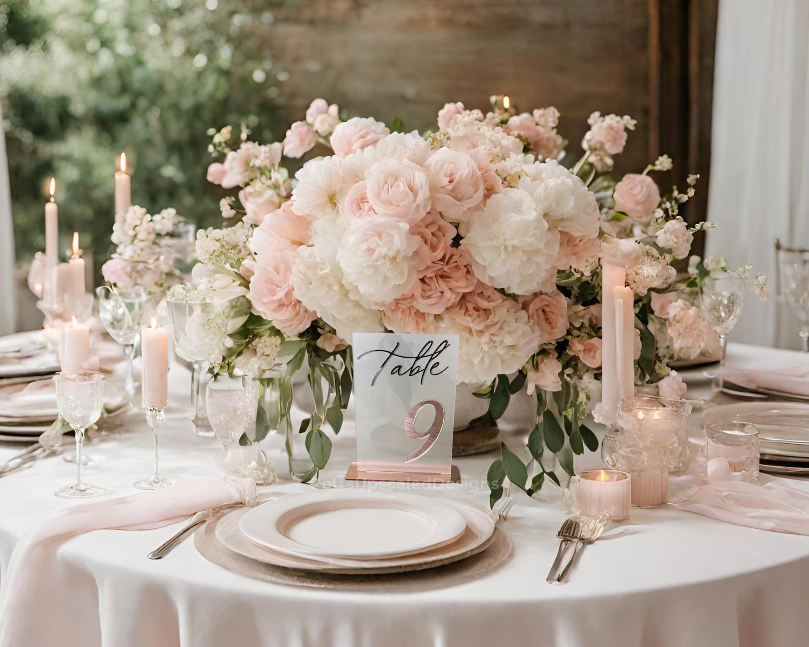 Rose Gold Bridal Shower Decor – Elegant Wedding Ideas