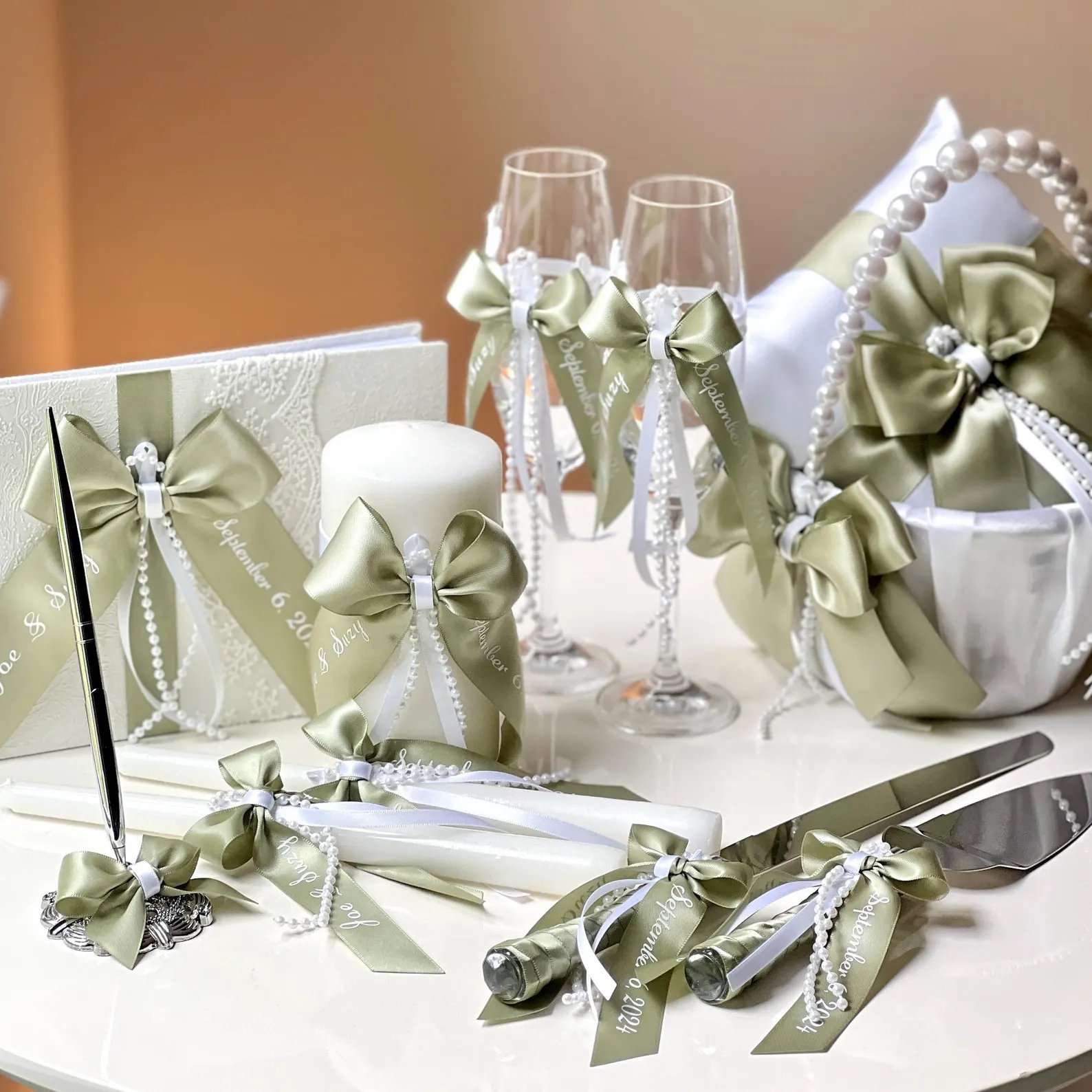 Olive & Sage Green Wedding Theme – Elegant Wedding Ideas