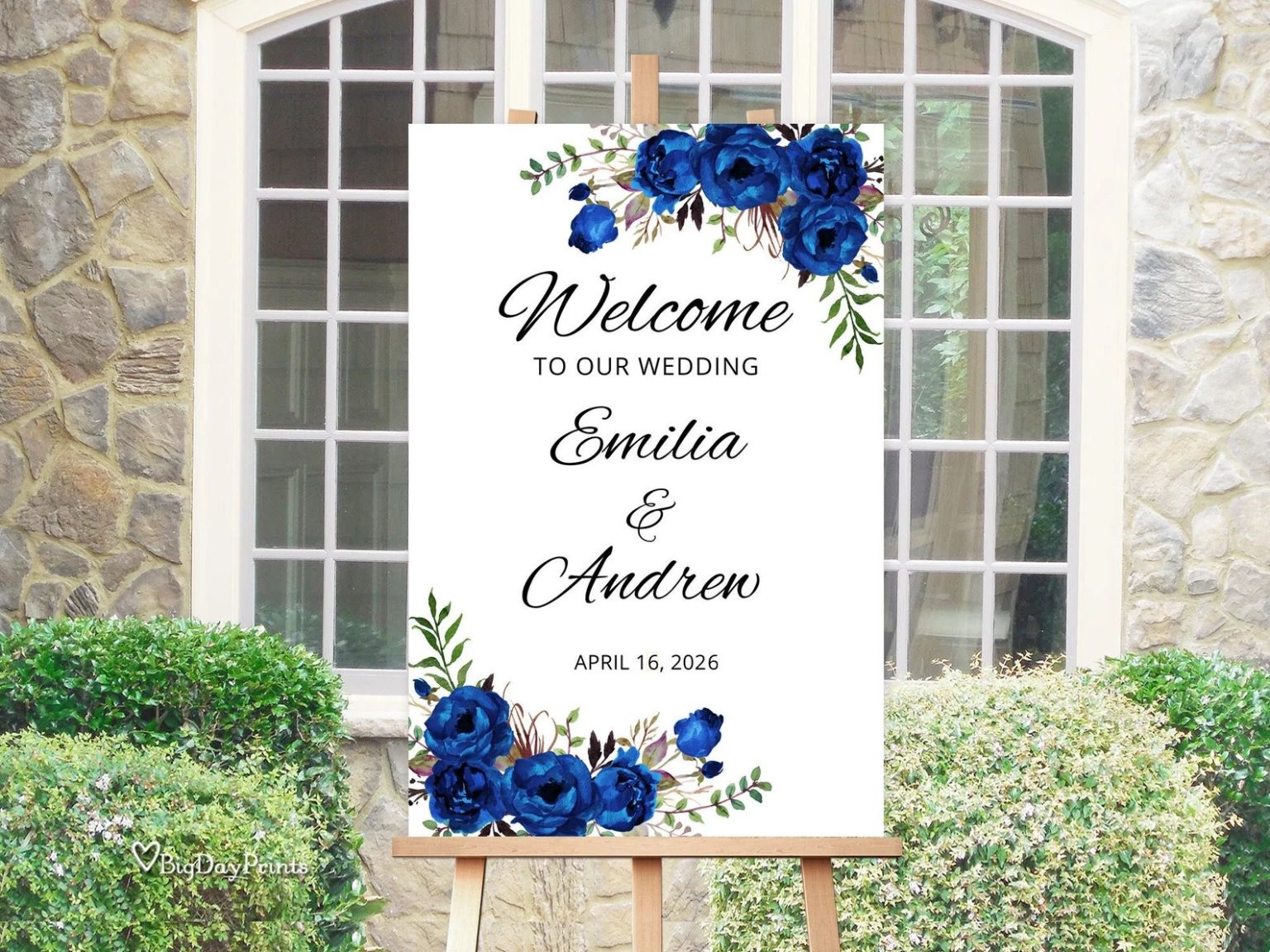 Elegant Royal Blue Wedding – Elegant Wedding Ideas