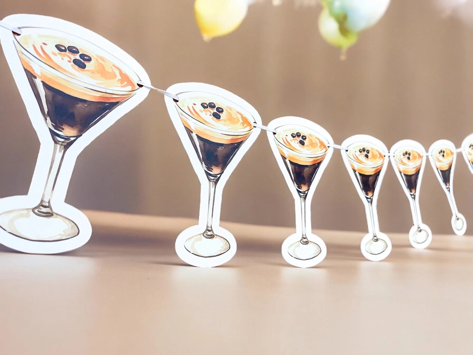 Espresso Martini Themed Bridal Shower – Elegant Wedding Ideas