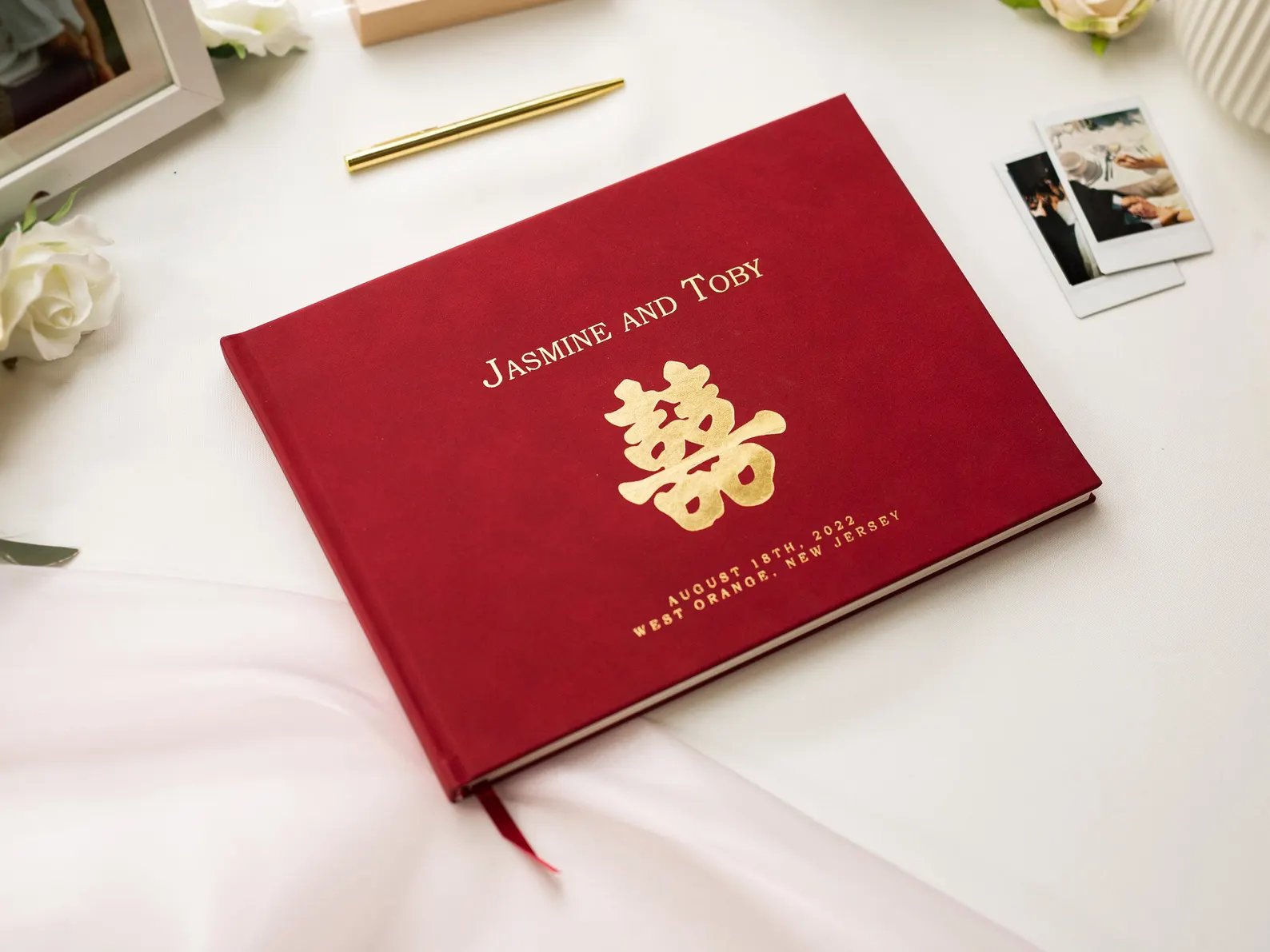 Deep Red & Gold Wedding Ideas – Elegant Wedding Ideas
