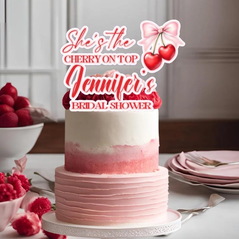 She's The Cherry On Top – Elegant Wedding Ideas